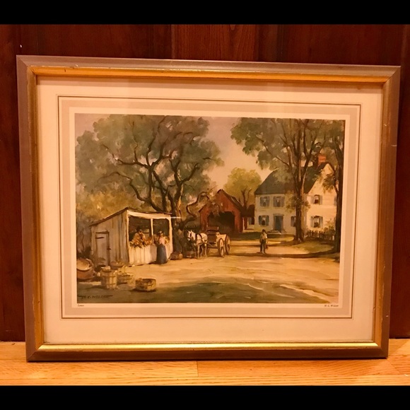 H.C. Wolcott | Wall Decor | Set Of 3 Hc Wolcott Signed Prints | Poshmark